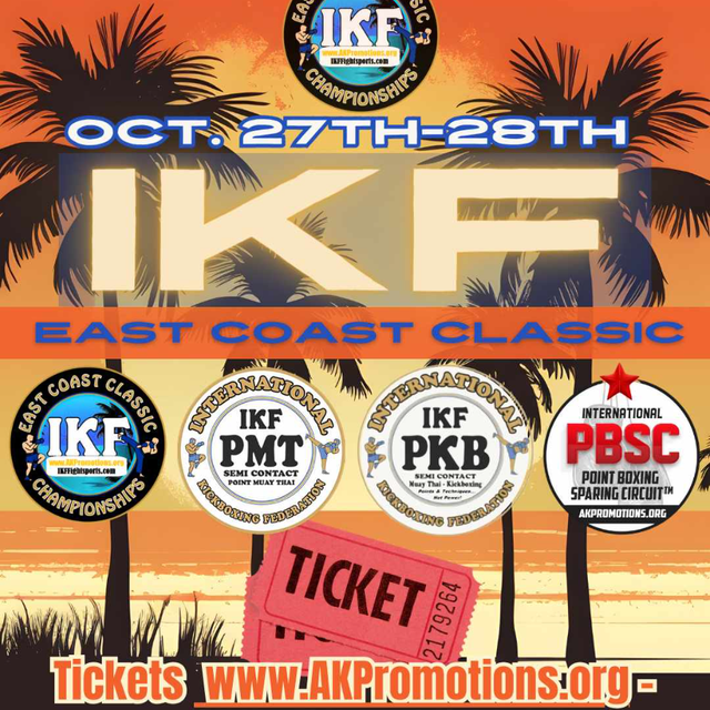 2023 ADULT IKF Fall Classic Super Fight Show #1- Friday- October 27th ...